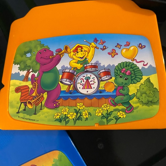 Mattel | Toys | Barneys Carry And Go Laptop Computer With Cards | Poshmark